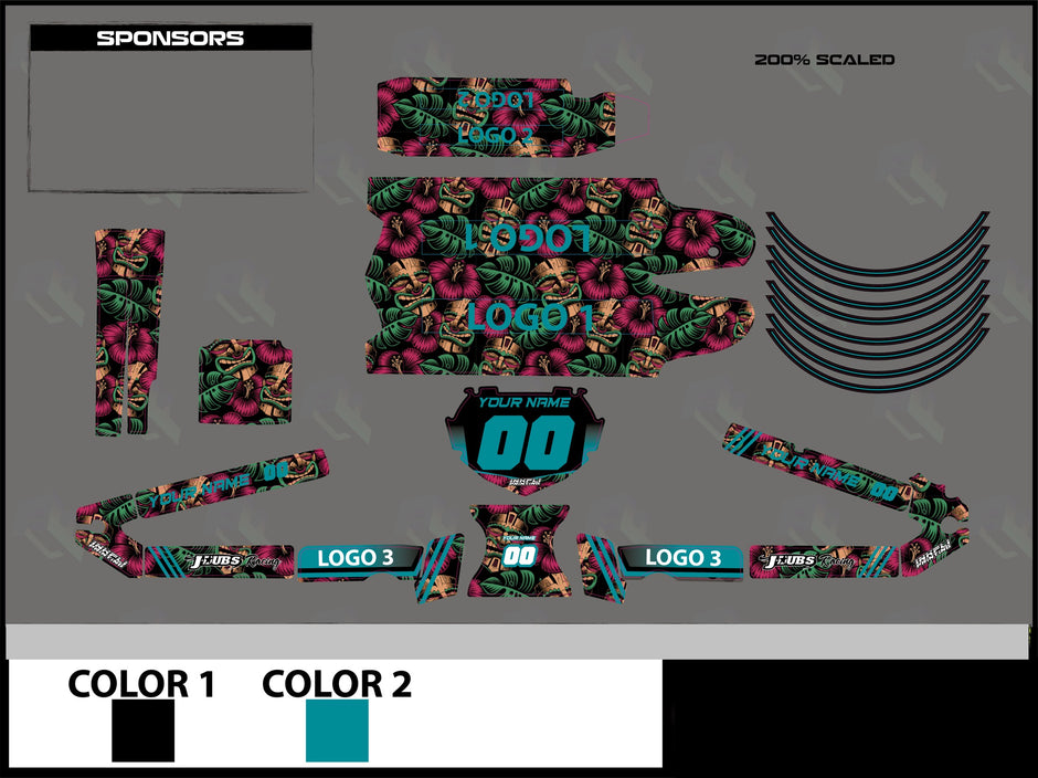 Graphics for the 2024 Orion Bikes – JDubs Racing