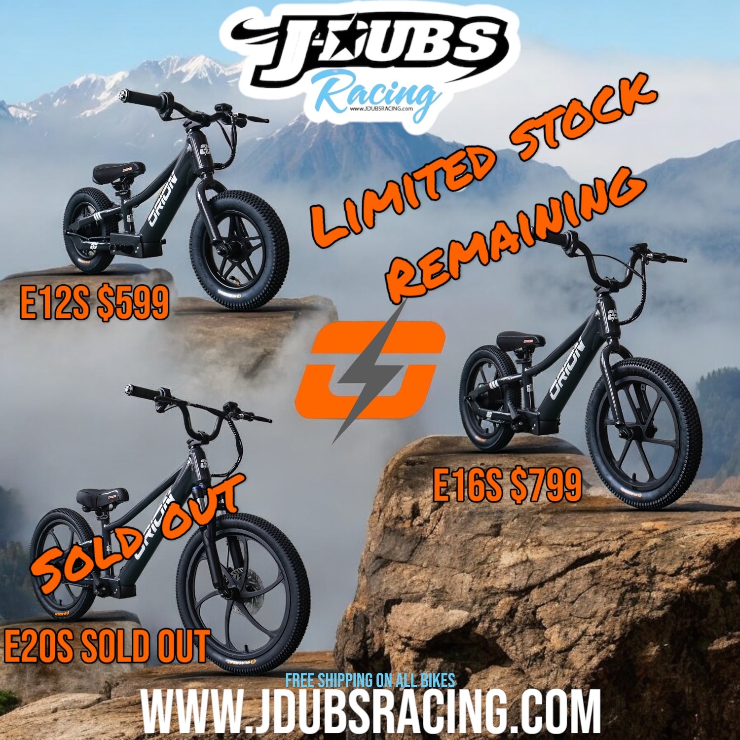 Stability Cycle Electric Balance Bikes and Accessories – JDubs Racing